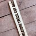 Measure Twice, Cut Once Funny Ironic Quote Sign Engraved Wall Door ...