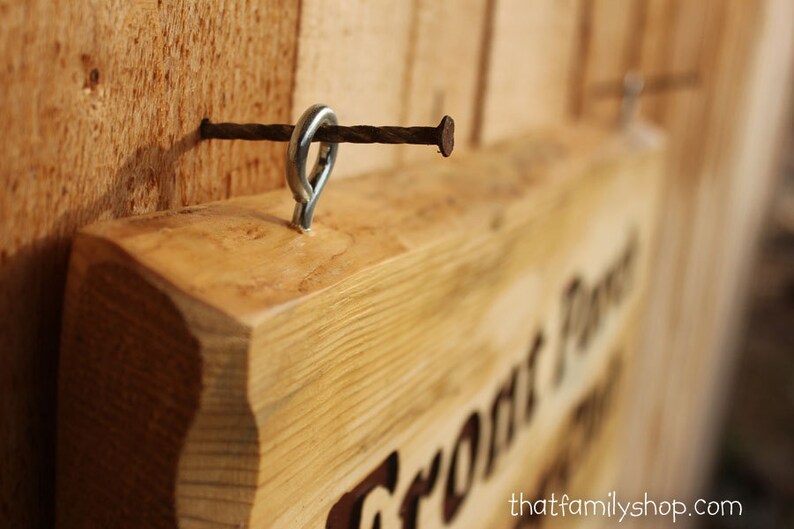 Custom Engraved Rustic Sign Cabin Name Display Wood Plaque - Etsy