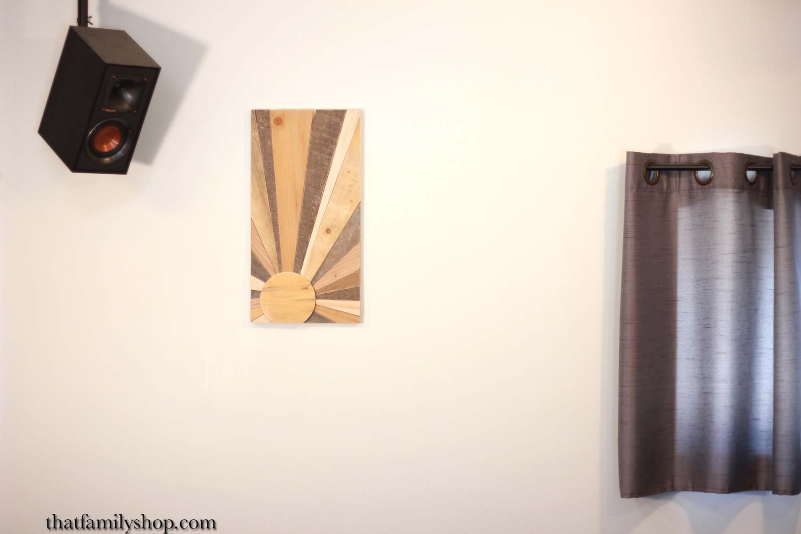 Vertical Sunset Wall Hanging Made From Reclaimed Pallet Wood, Handmade ...