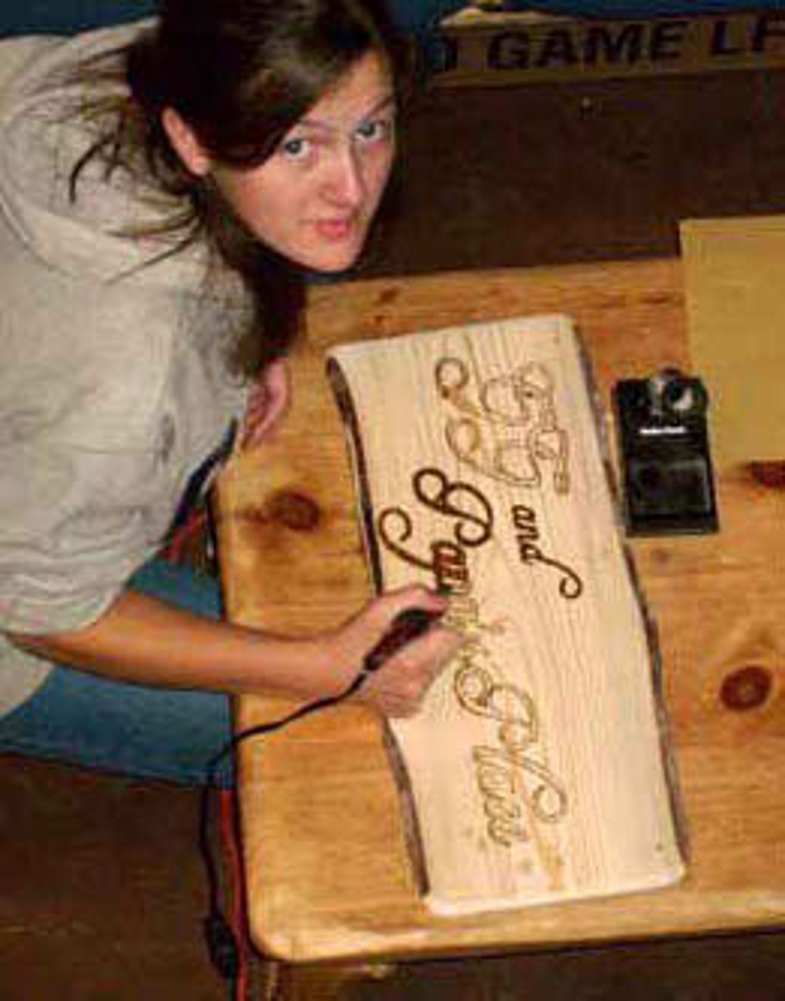 Rustic Welcome Entry Sign Log Address Sign Wood Letters Last Name ...