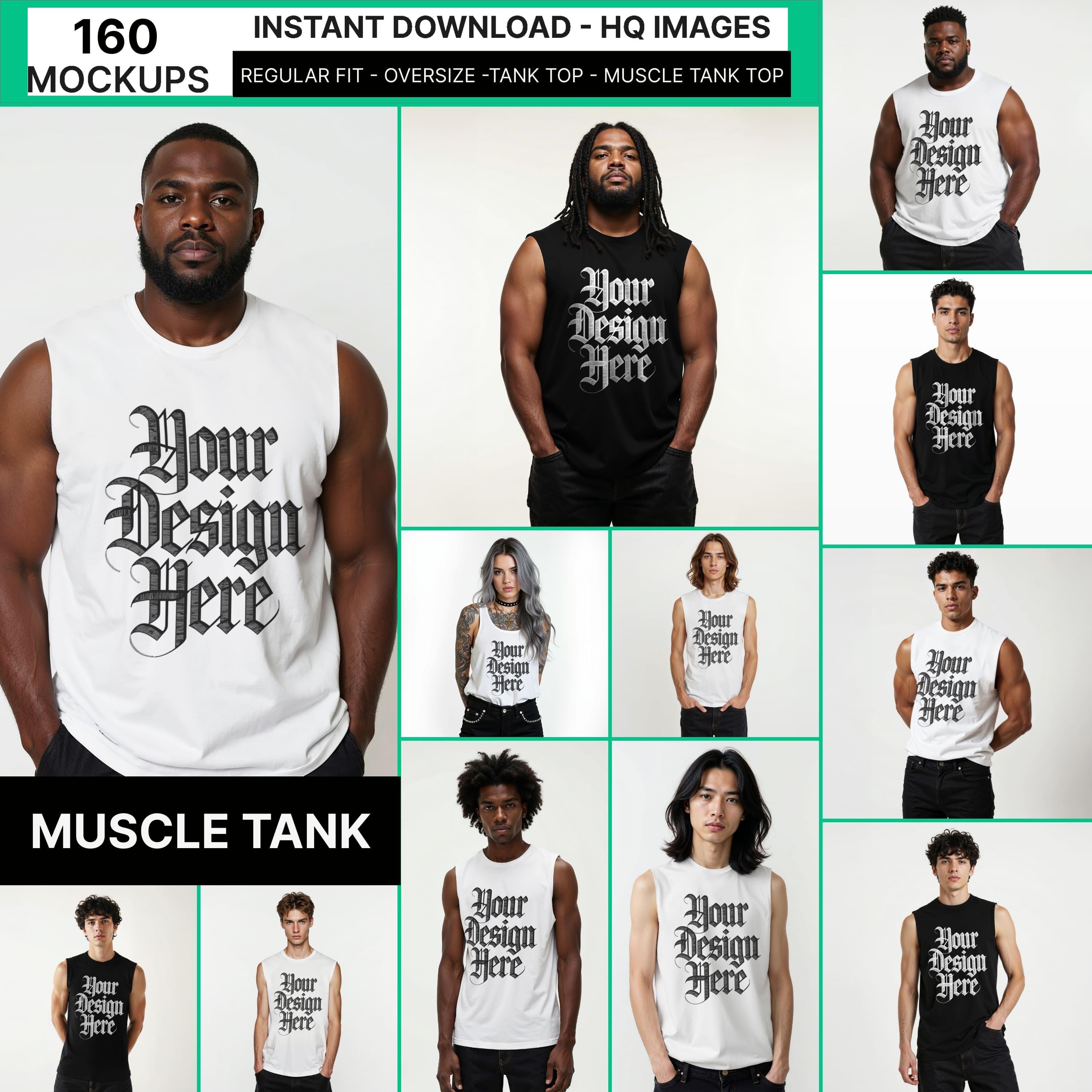 T-shirt Mockup Bundle 160 PSD, Oversize, Regular Fit, Tank T-shirt - Etsy