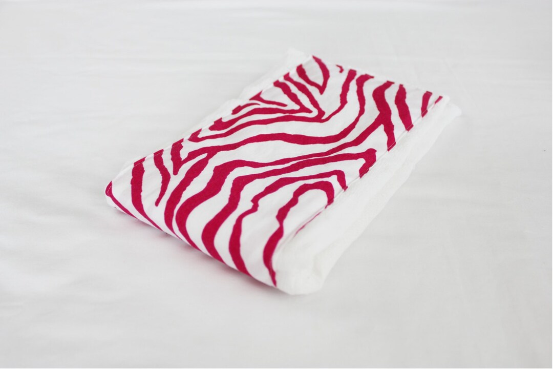 Hot Pink Zebra Baby Burp Cloth - Etsy