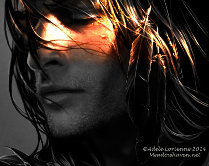 Original Fantasy Art Print: into Light - Etsy