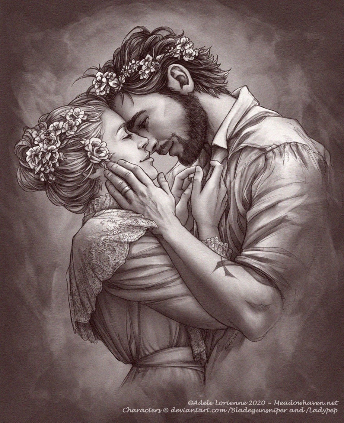 Original Fantasy Art Print promise | Etsy