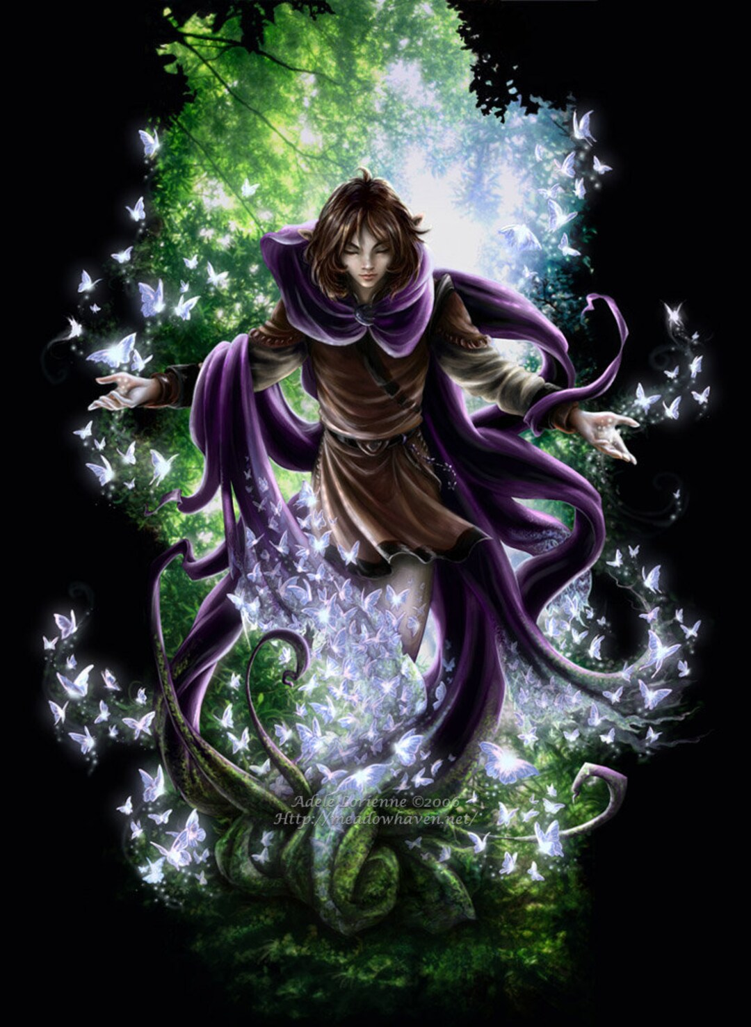 Original Fantasy Art Print: transcendence - Etsy