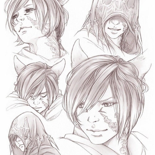 FFXIV G'raha Tia Emote Pack - Etsy