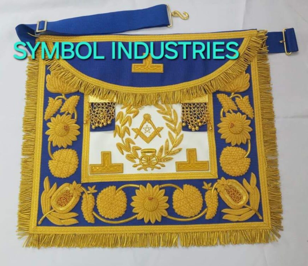 Masonic Regalia Grand Master Full-dress Apron - Etsy