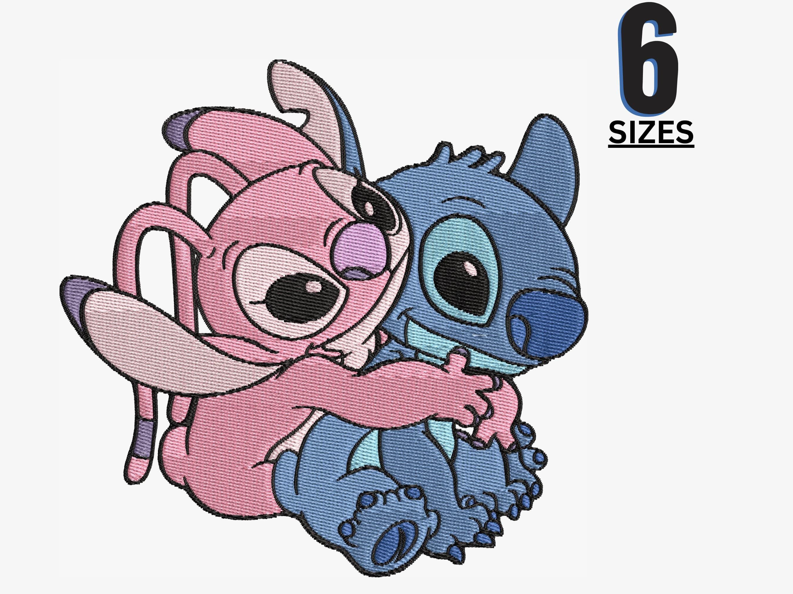 Stitch and Angel Embroidery Designs, Lilo and Stitch Angel Embroidery ...