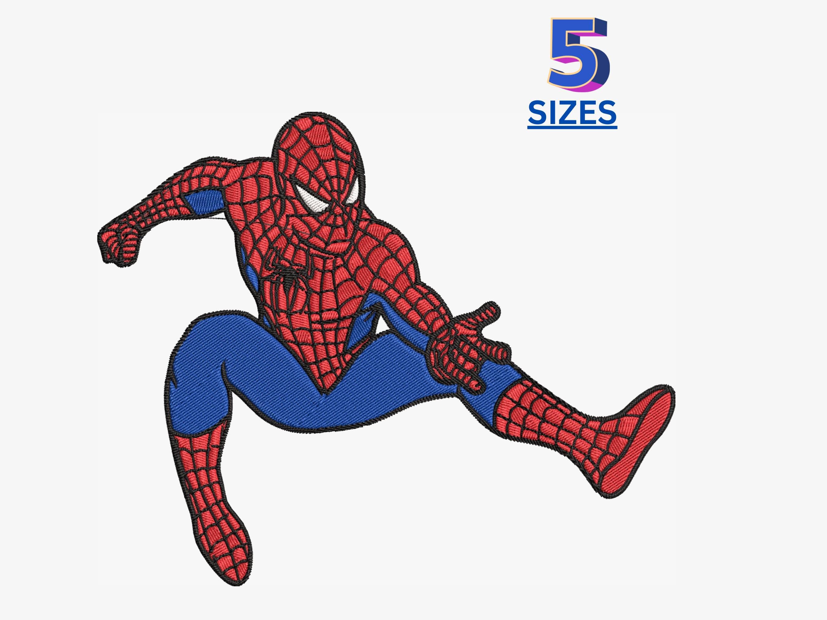 Super Hero Embroidery Design File, Superhero Machine Embroidery File ...