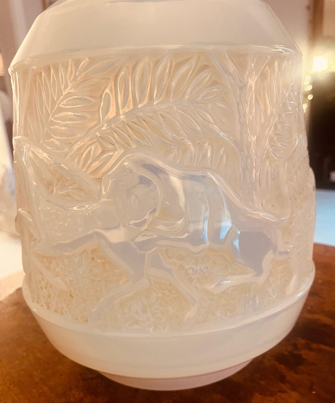 Very Beautiful Art Deco Vase Edmond Etling Hunting Scene - Etsy