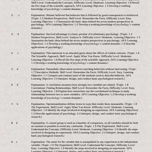 Psychology 6th Edition Instructor Resource: Question & Answer Guide - Etsy