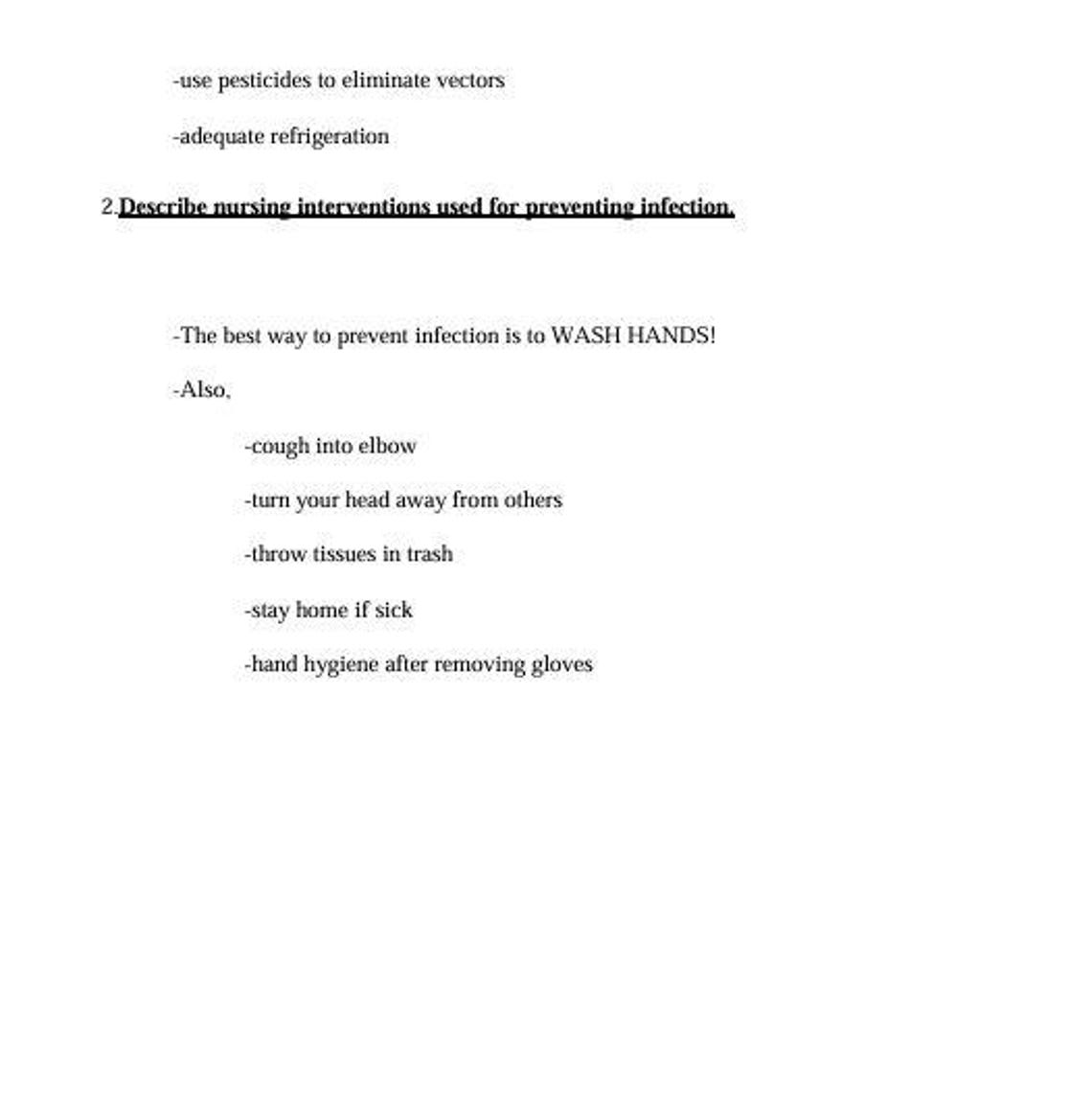 ATI NURSING CARE Infection Control and Safety Study Guide - Etsy