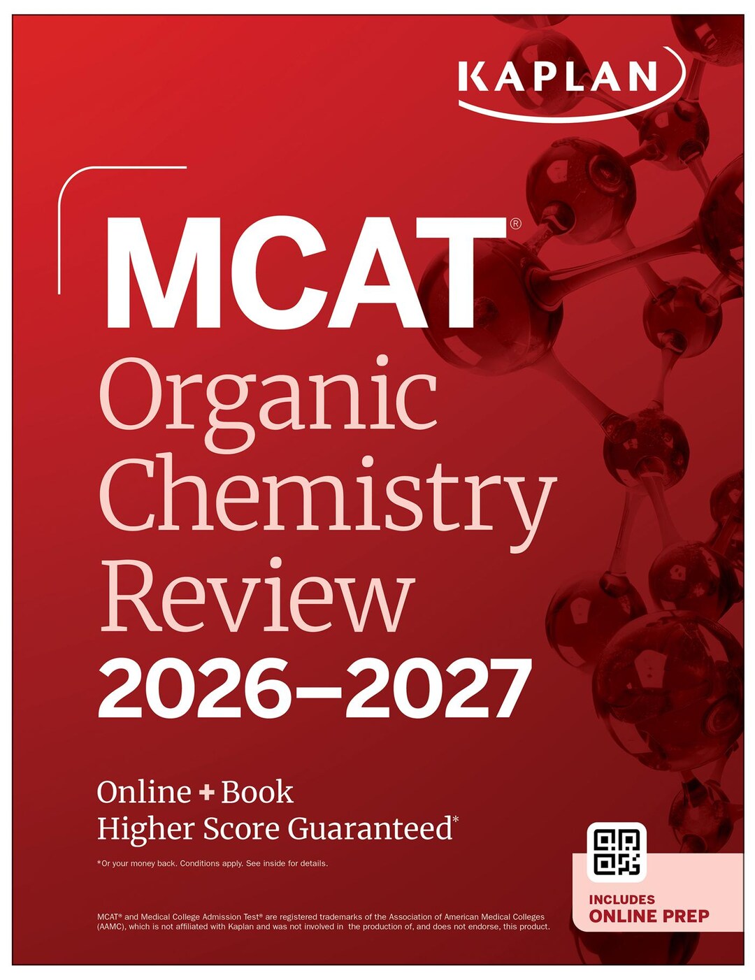 MCAT Organic Chemistry Review 2026-2027 - Kaplan Test Prep - Etsy