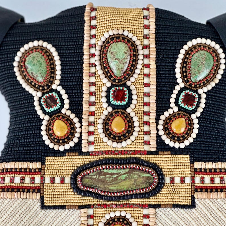 Stoic Beauty, Beaded Cow Skull, Turquoise, Beads, Steer Skull, Western ...