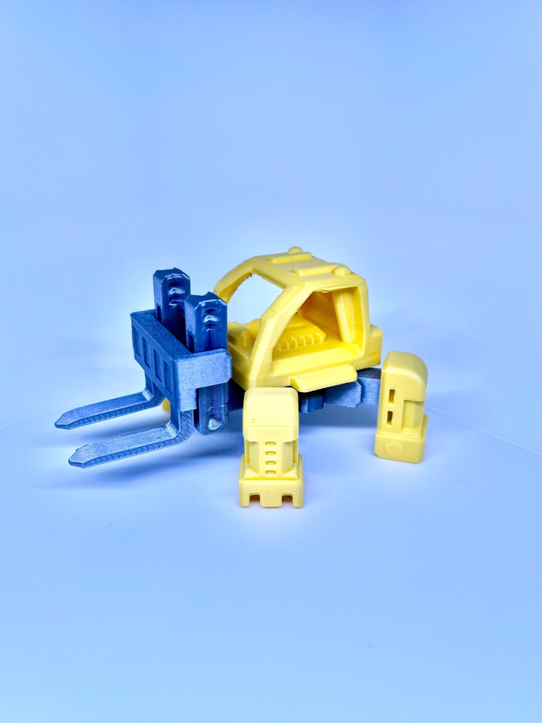 Forklift Mech - Model Kit 30+ Colours Build Yourself - Etsy