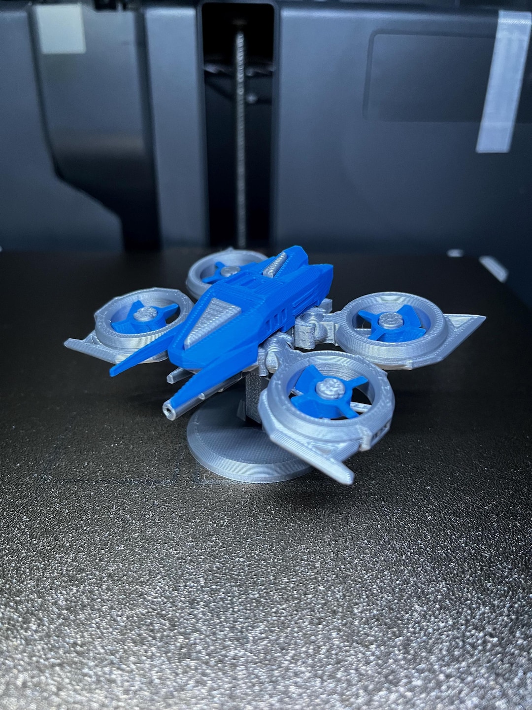 Flutter Drone Model Kit – Retro Sci-fi Hover Drone – Snap Fit 3D ...