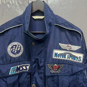 Vintage Charge Racing Spirit Motor Sports Jacket - Etsy