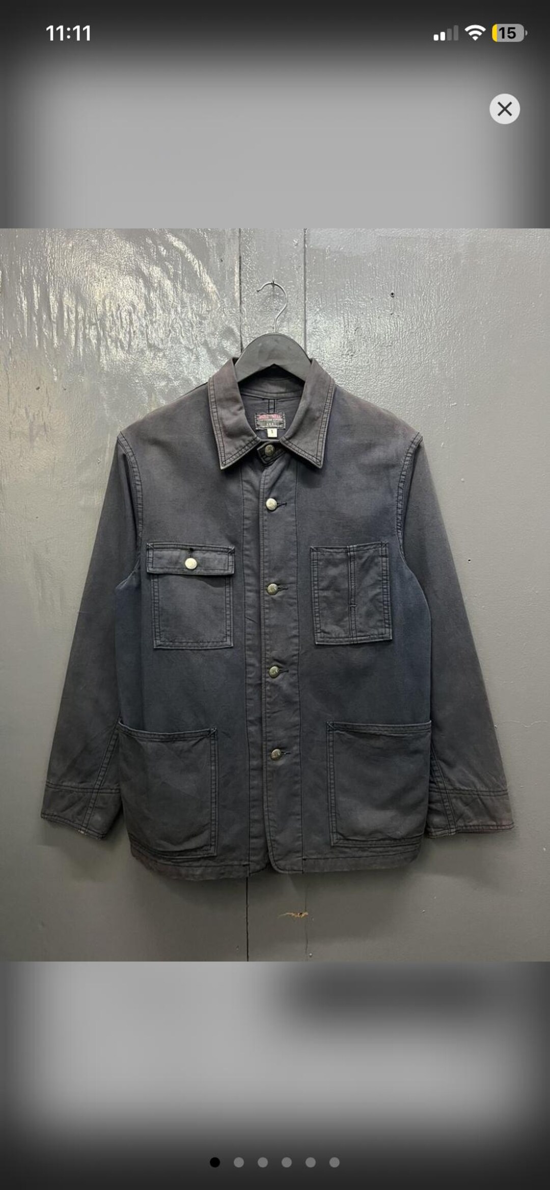 Vintage Union Made Workwear Chore Jacket - Etsy