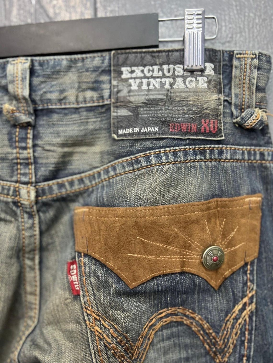 Vintage Edwin Jeans Waist 35” - Etsy
