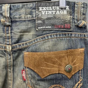 Vintage Edwin Jeans Waist 35” - Etsy