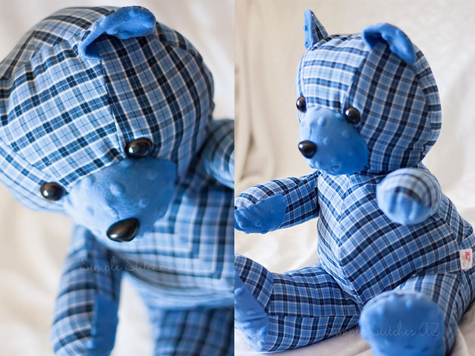 CUSTOM Stuffed Memory OR Regular Howjoyful Bear Stuffed Bear - Etsy