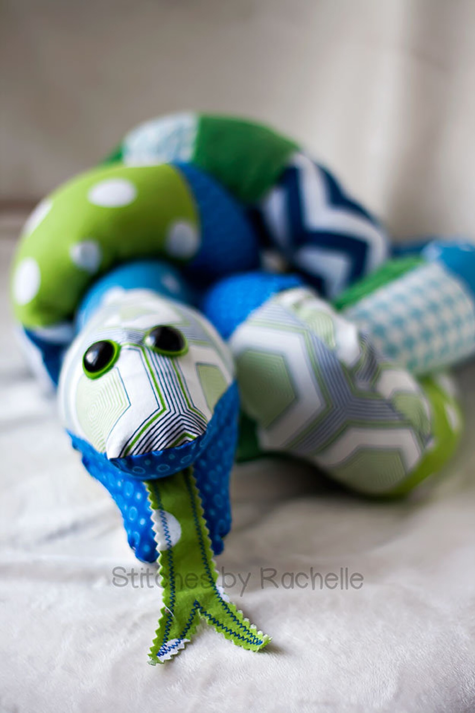 CUSTOM Slate the Scrappy Patchwork Snake Softie Large Snake - Etsy