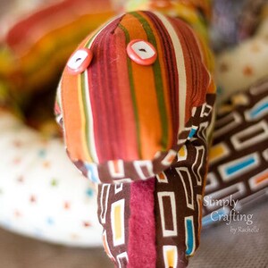 CUSTOM Slate the Scrappy Patchwork Snake Softie | Large Snake | Stuffed ...