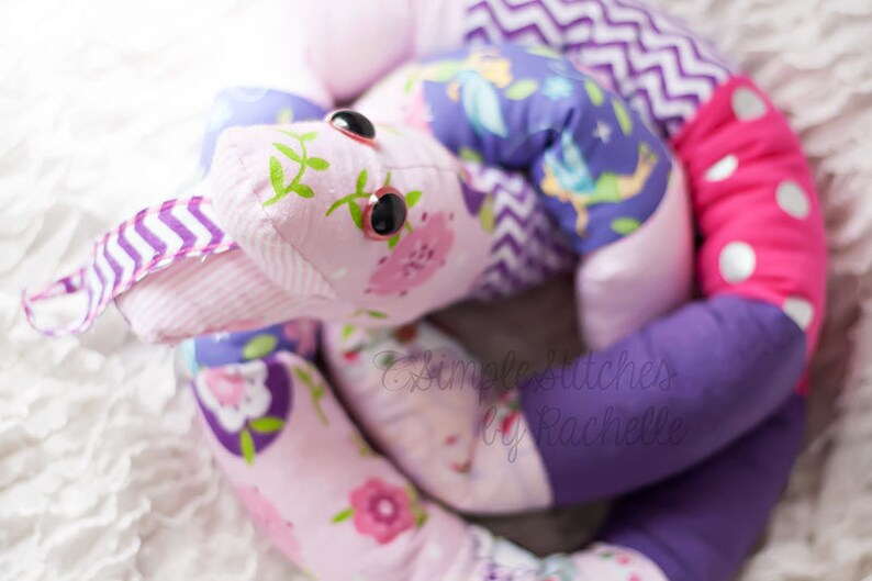 Custom Patchwork Stuffed Snake Softie | Funky Friends Factory - Etsy