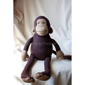 CUSTOM Mitch the Monkey Stuffed Animal | Custom Monkey Softie | Stuffed ...