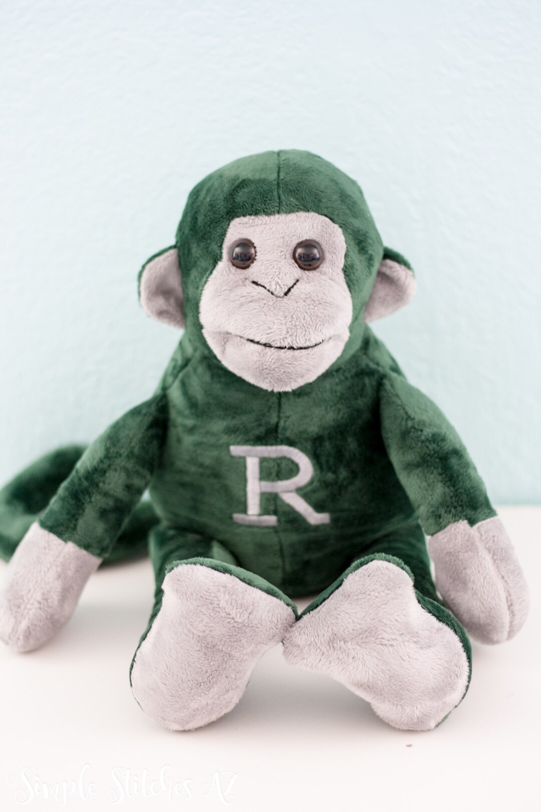 CUSTOM Mitch the Monkey Stuffed Animal | Custom Monkey Softie | Stuffed ...