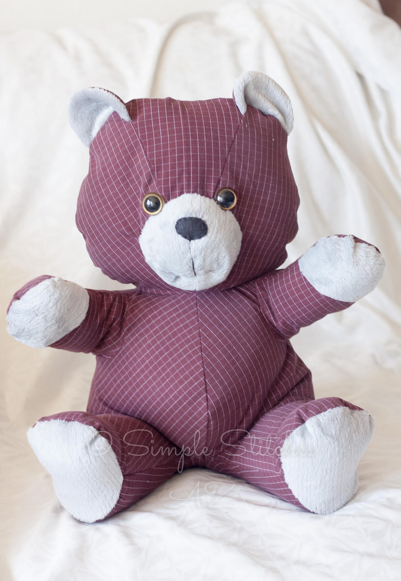 CUSTOM Stuffed Memory OR Regular Howjoyful Bear Stuffed Bear - Etsy
