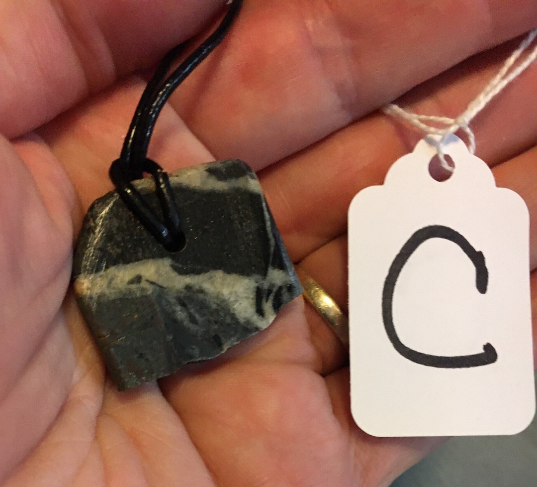 Ely Greenstone Pendant Necklaces From Minnesota; Cool Looking Minnesota ...