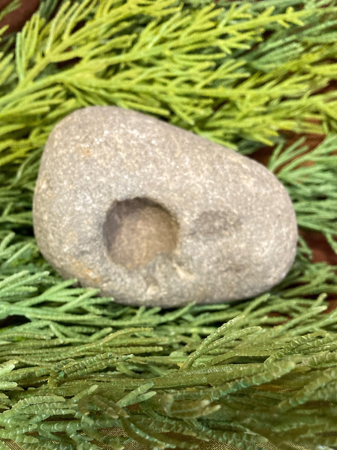 Omar Rock From Lake Superior; Natural, Rock With Nature-made Hole. #4 ...