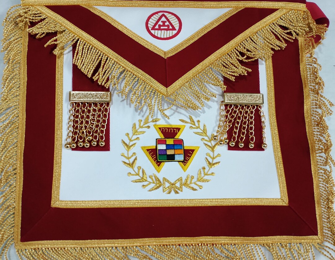New Masonic Royal Arch Past High Priest PHP Bullion Hand Embroidered ...