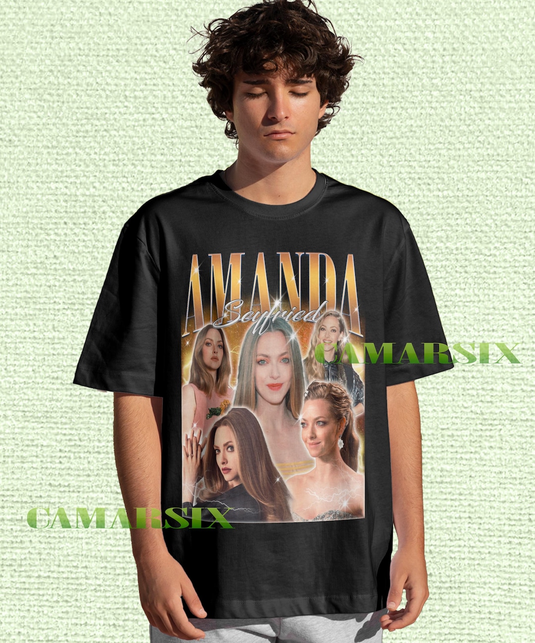 Amanda Seyfried Retro Shirt, Amanda Seyfried Homage Tshirt, Amanda ...