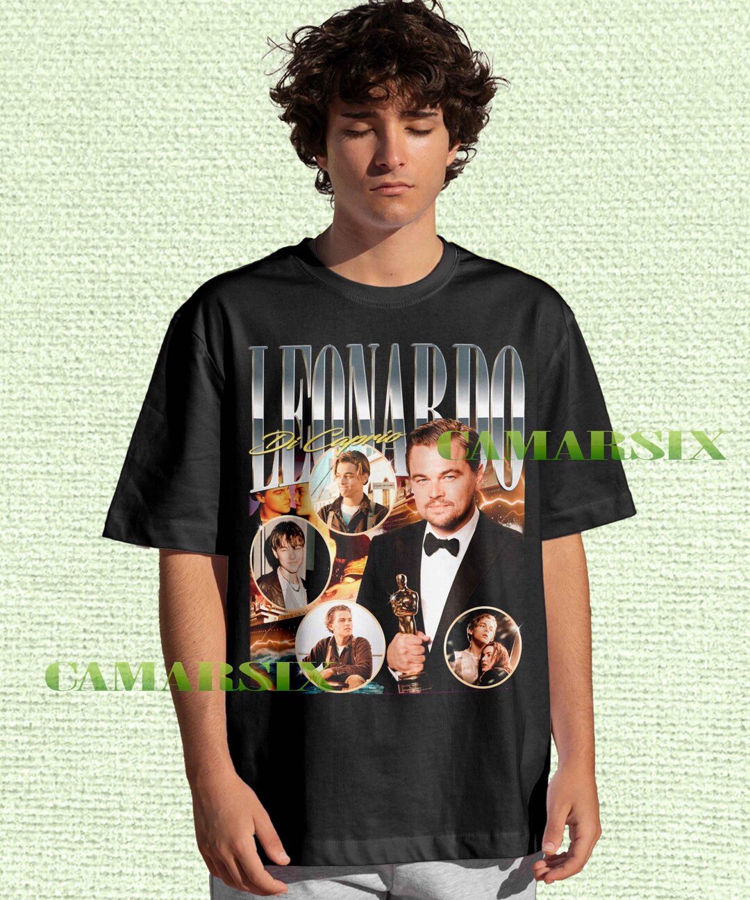 LEONARDO Dicaprio Shirt, Dicaprio Jack Dawson Shirt, Dicaprio 1998 ...