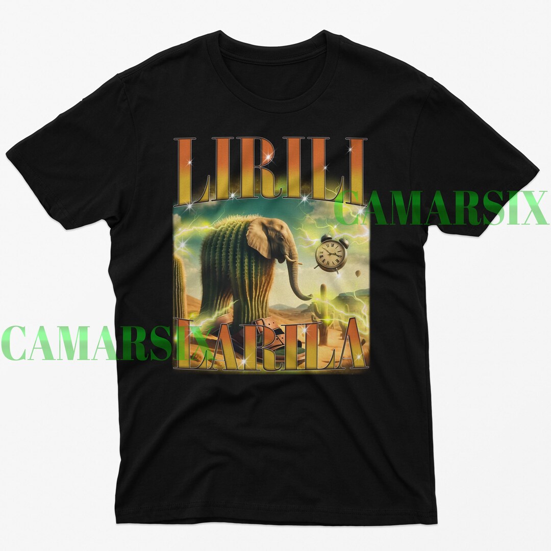 Lirili Larila Shirt - Italian Brainrot Anomaly Shirt, Weirdcore Meme ...
