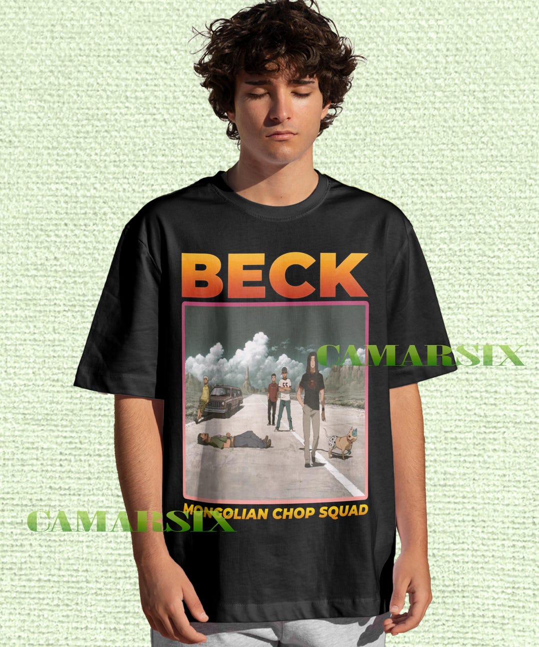 Beck Mongolian Chop Squad Anime Shirt, Vintage Manga T-shirt, Fictional ...