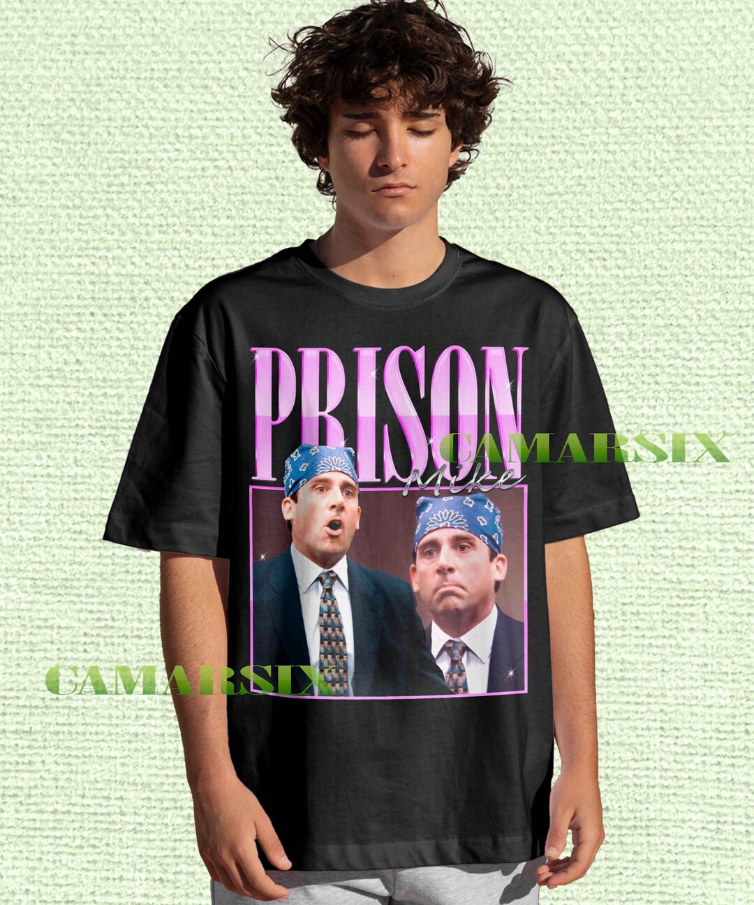 PRISON MIKE T-shirt, Prison Mike Vintage Shirt, the Office Funny Prison ...