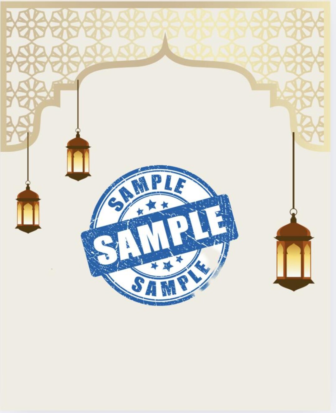 5 Digital Template Hari Raya Card, Kad Hari Raya, Kad Hari Raya Family ...