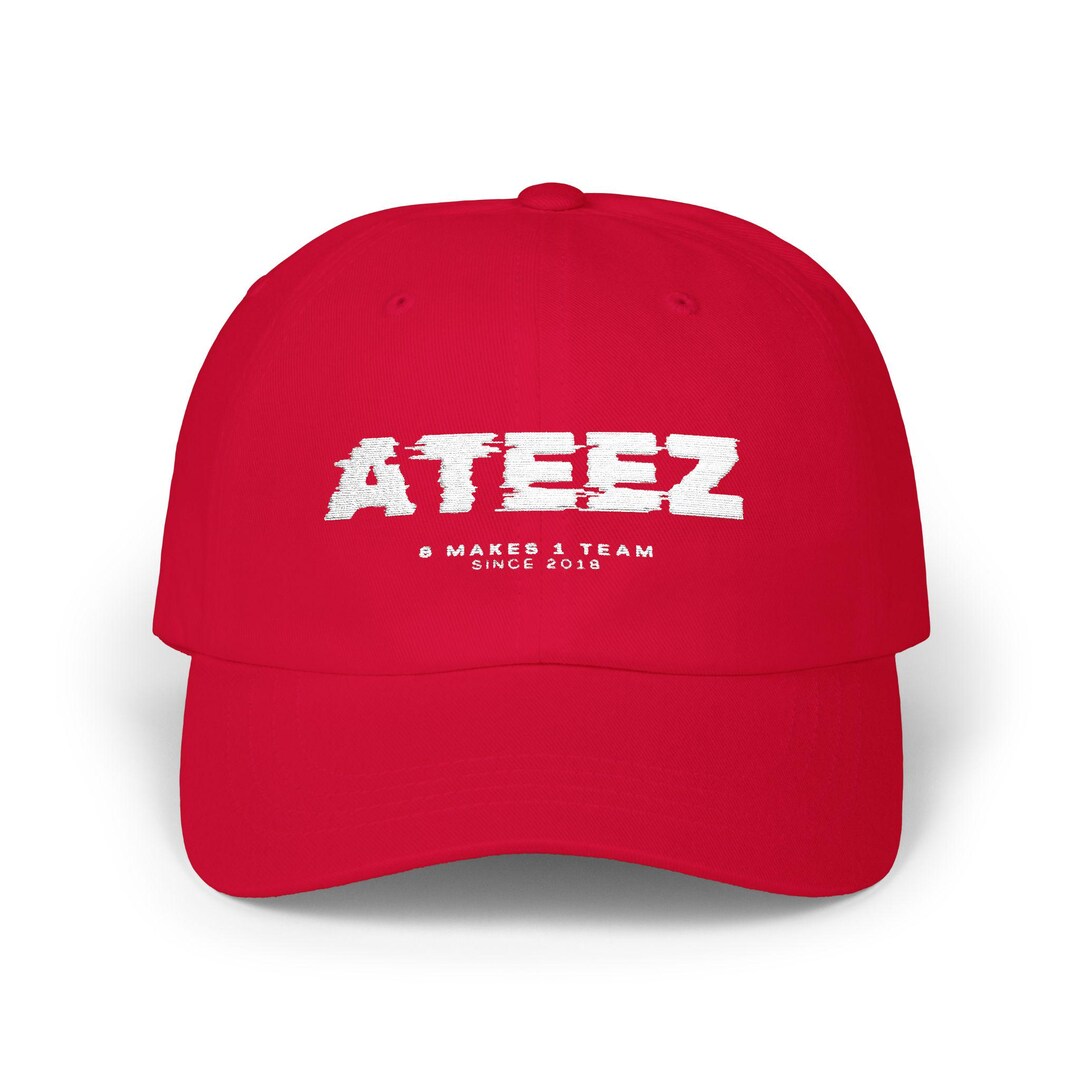 ATEEZ Embroidered Cap | Unisex Casual Hat for ATEEZ in Your Fantasy ...