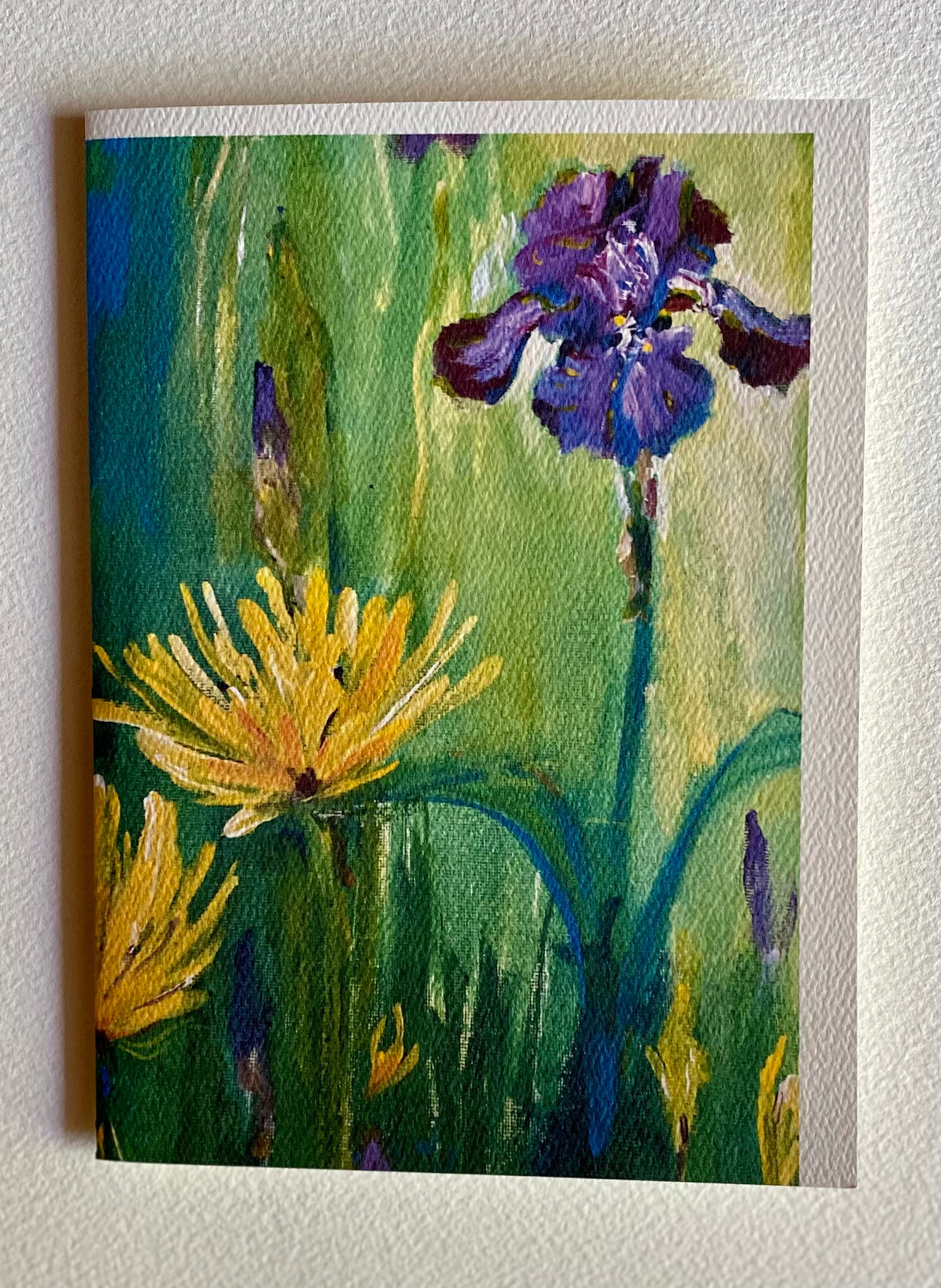 Signs of Spring ART CARD - Etsy