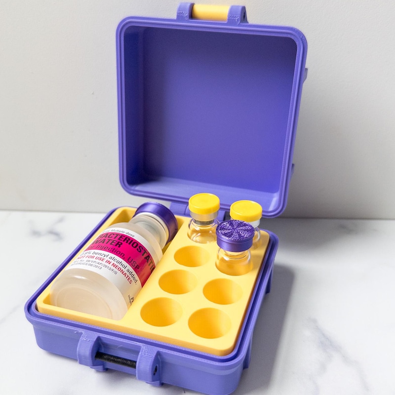 Peptide Needle Storage Case - Etsy