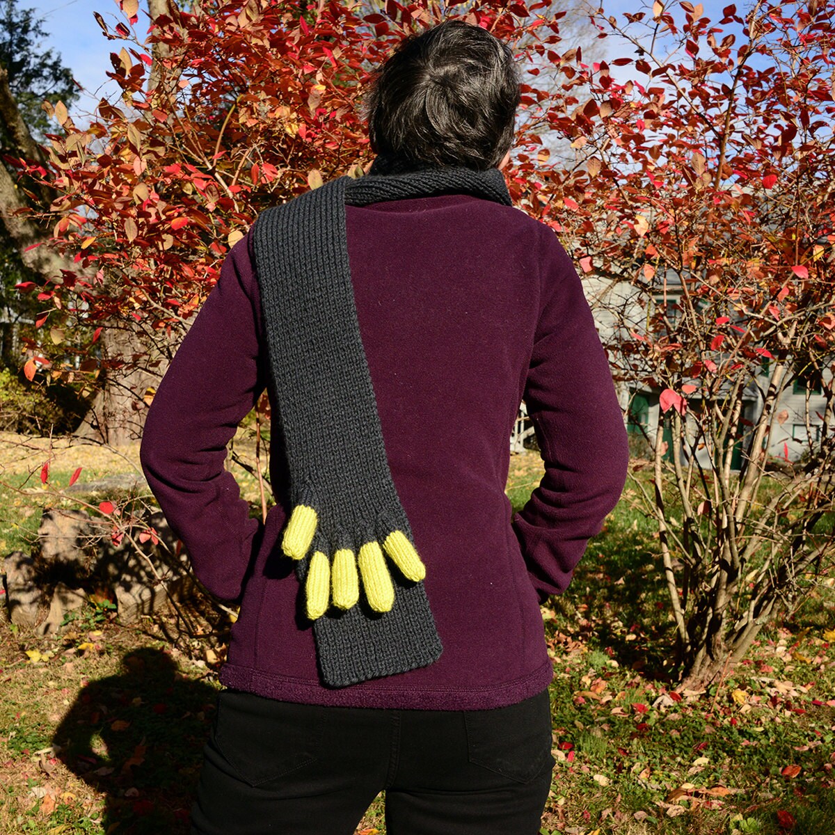 Wonderous Fingerscarf Knitting Pattern - Etsy