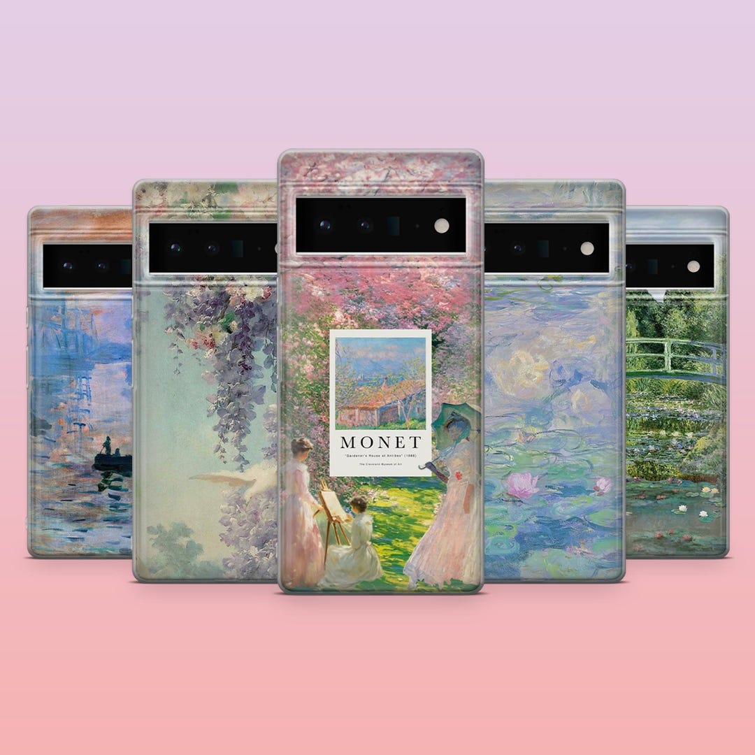 Claude Monet Phone Case Monet Painting Cover for Google Google Pixel 9 ...