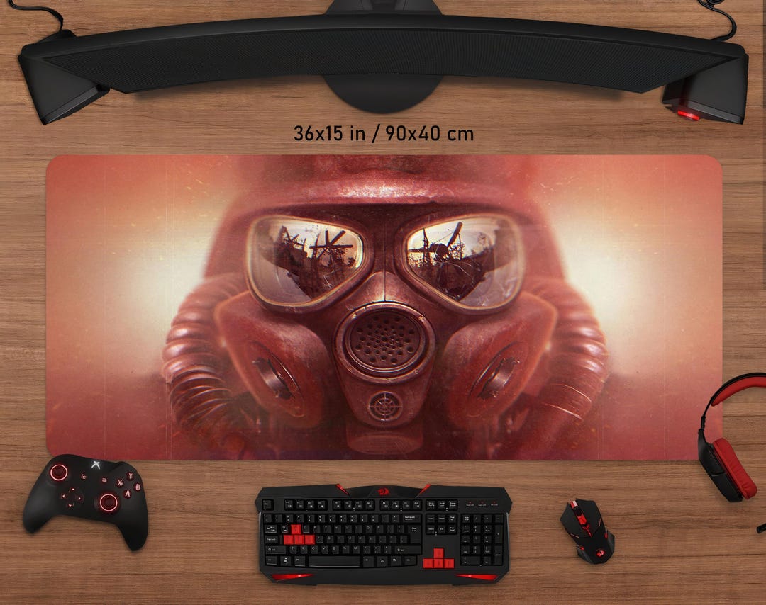 Metro Exodus Gaming Desk Mat: Personalized Anime Mousepad - Etsy