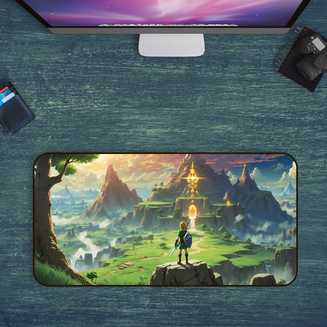 The Legend of Zelda Mouse Pad • Personalized Printing • Gaming Mouse ...
