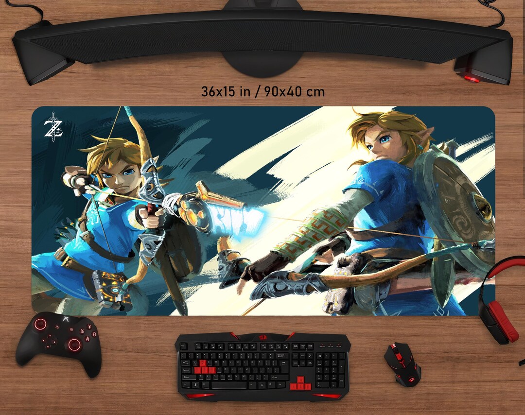The Legend of Zelda Mouse Pad • Personalized Printing • Gaming Mouse ...