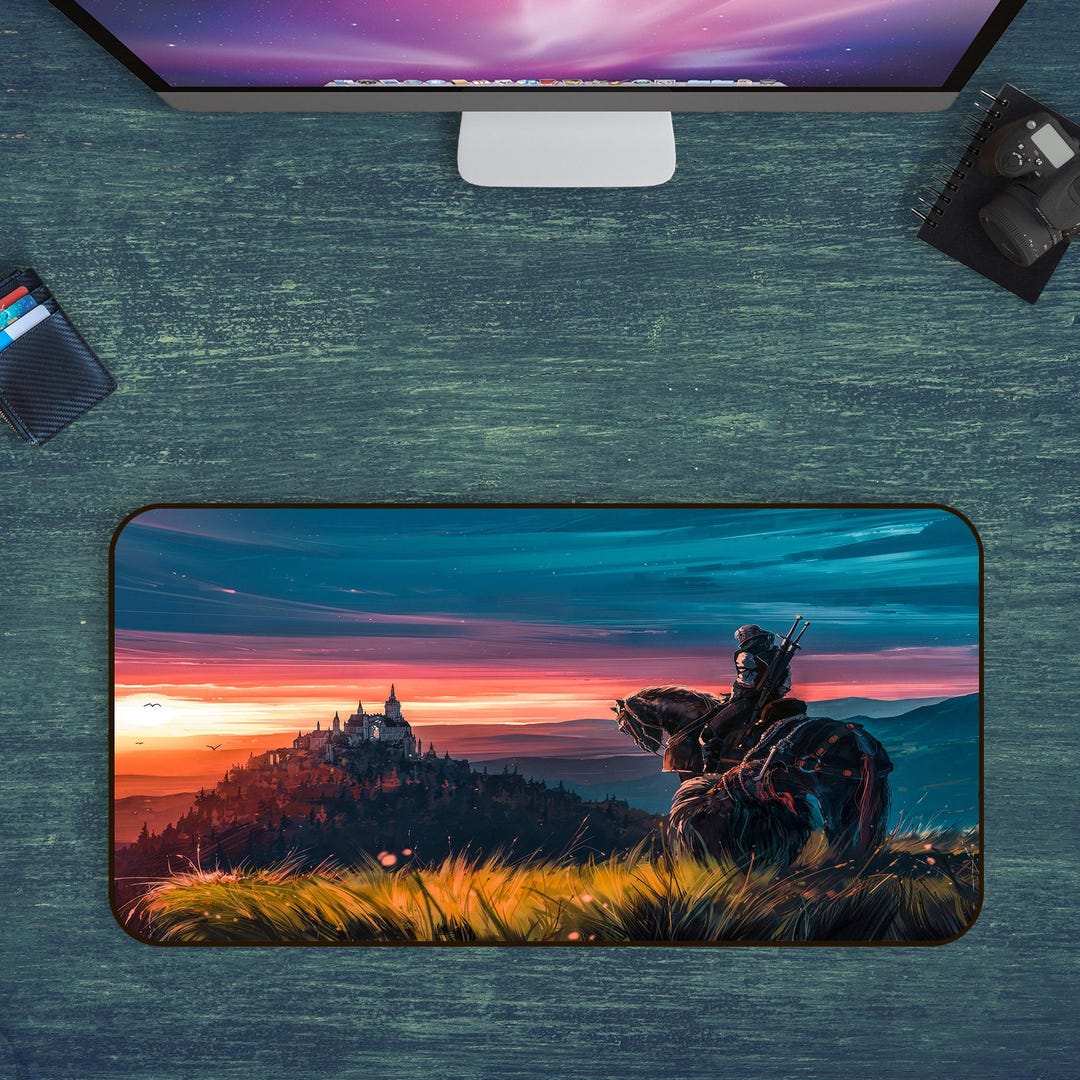 The Witcher 3 Wild Hunt Mouse Pad • Personalized Printing • Gaming ...