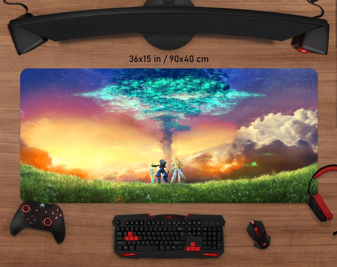 Xenoblade Chronicles Mouse Pad • Personalized Printing • Gaming Mouse ...